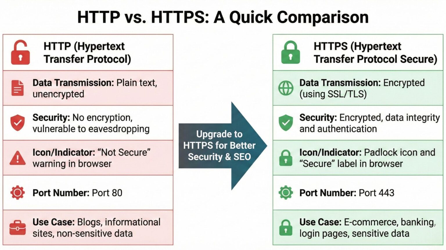 HTTP vs HTTPS: Differences, Security and SEO Impact Explained